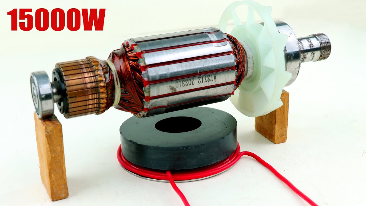 3200W Grinding Machine Armature 15000W Electricity Generating System PC ...