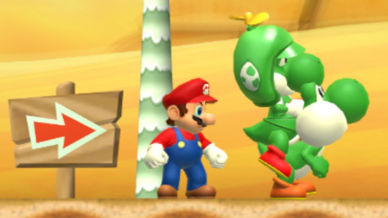 New Super Mario Bros. Wii - Walkthrough - #04 - YouTube