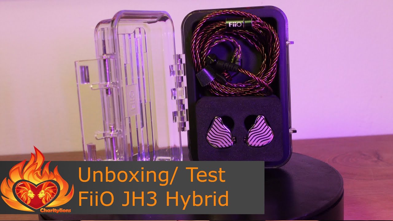 FiiO JH3 Hybrid Inears | Test | Unboxing - YouTube