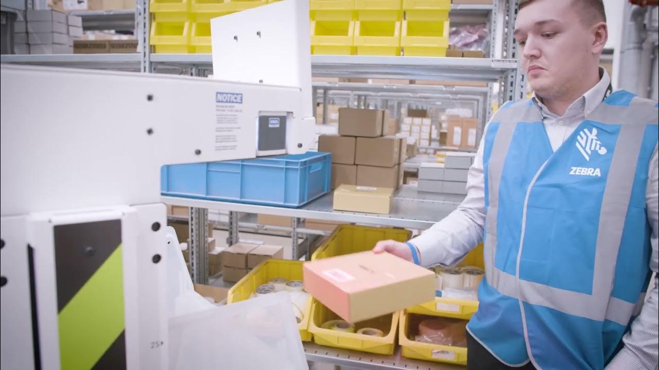 Zebra Fetch Robotics FlexShelf Warehouse Demonstration - YouTube