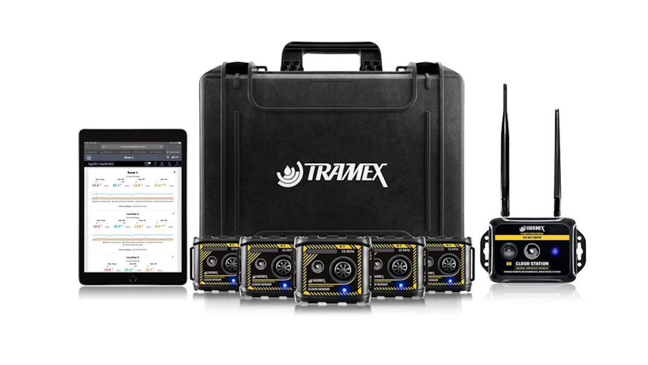 TREMS - Tramex Remote Environmental Monitoring System - YouTube