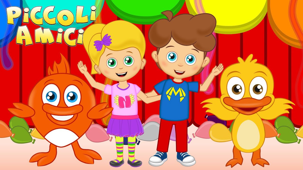 Piccoli Amici canzone | Canzoni per Bambini con Piccoli Amici - YouTube
