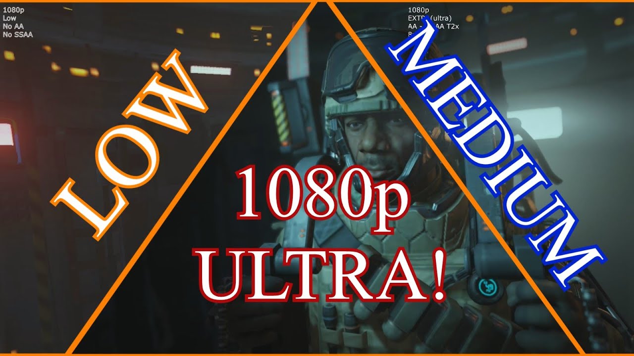Call of Duty: Advanced Warfare - Ultimate Graphics Comparison - YouTube