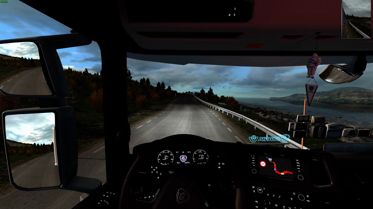 ETS2_Daylight in Finnmark Norway, Part 1 - June Promods Map. Scania S ...