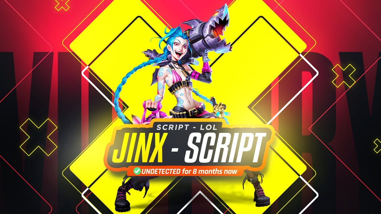LOL SCRIPT - JINX SCRIPT UNDETECTED Á 1 ANO - YouTube