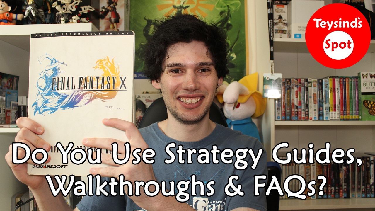 Do You Use Video Game Strategy Guides, Walkthroughs & FAQs? - YouTube