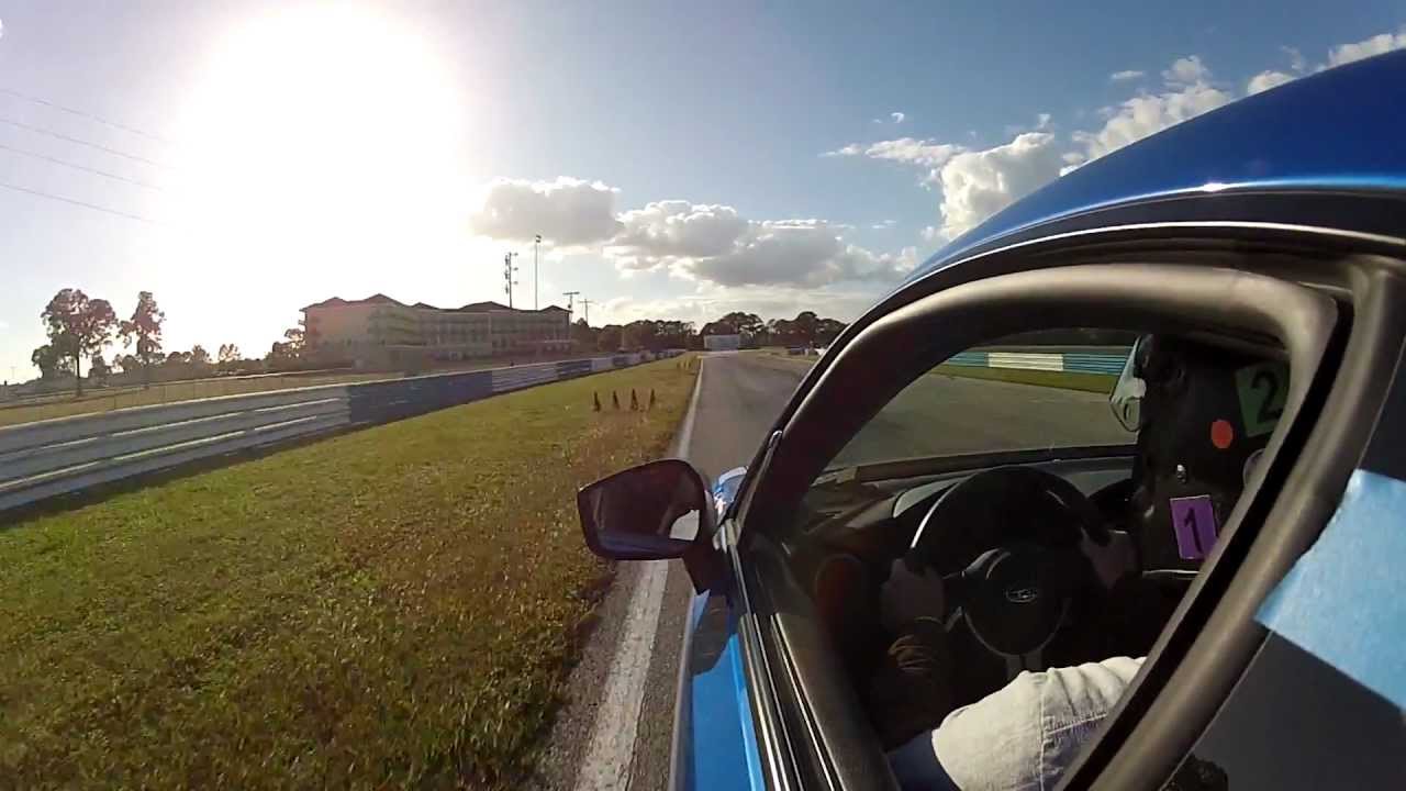 Subaru BRZ - 6 laps on Sebring Full course with PCA 11/11/2012 - YouTube