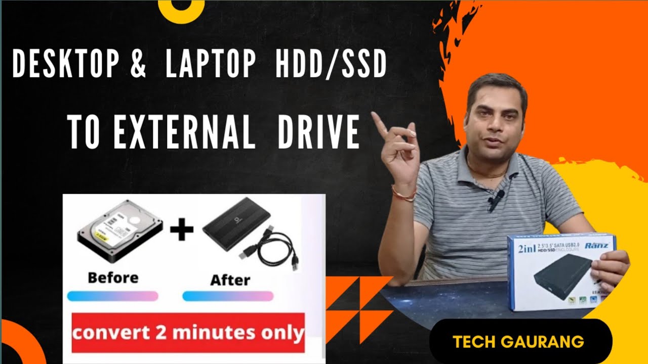 Sata Casing Unboxing for Desktop,Laptop HDD & SSD Drive l #techgaurang ...