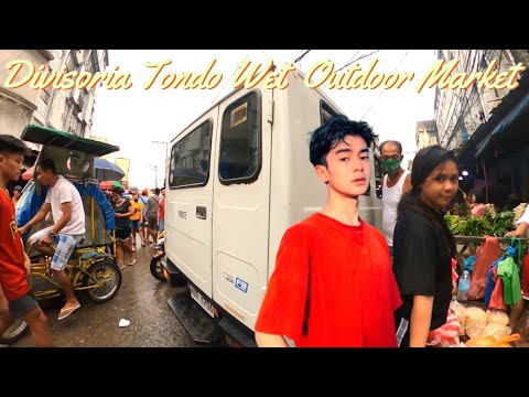 Divisoria Tondo Wet Outdoor Market - YouTube