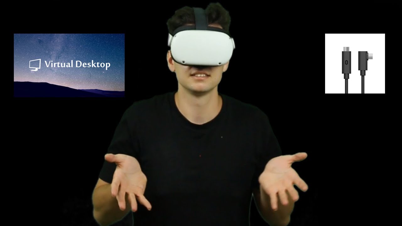 Virtual Desktop VS Oculus Link (V23) Quest 2 PCVR - YouTube