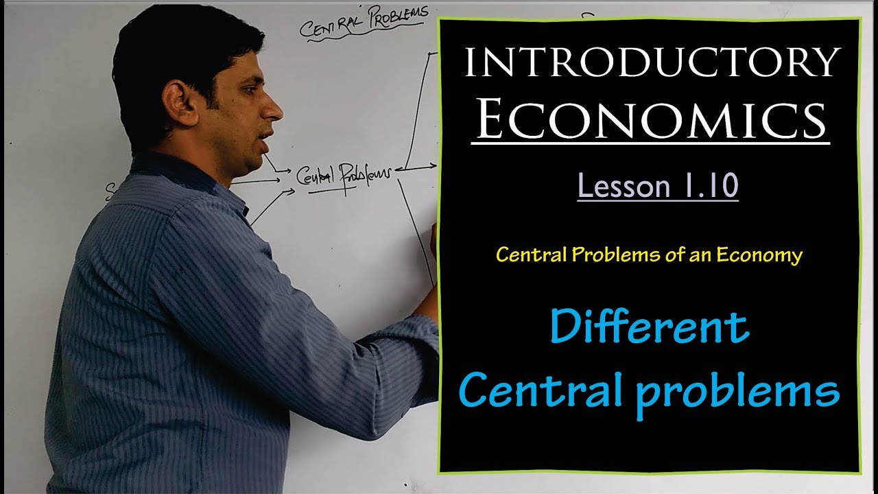 Central Problems Of An Economy Introductory Economics Lesson 1 11 central-problems-of-an-economy-introductory-economics-lesson-1-11