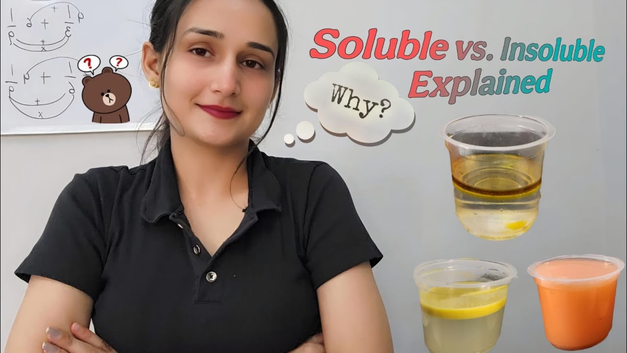 soluble and insoluble substances explained | Science for kids and ...