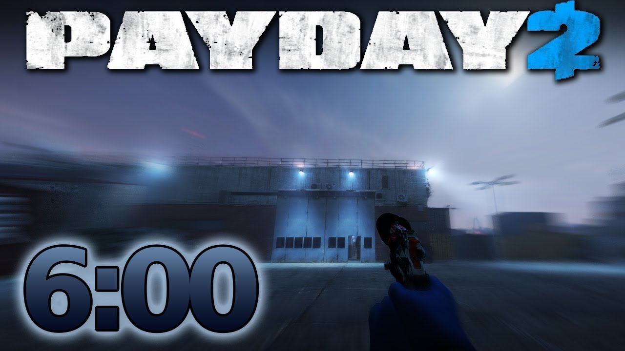 PAYDAY 2 - Shadow Raid - Speedrun 6:00m - NO ALARM [Solo - DS/OD] - YouTube