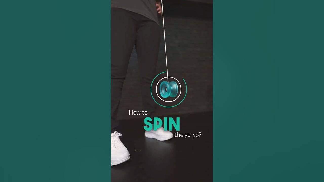 Learn how to spin the yoyo - Sleeper yo-yo trick #yoyo #learn #tutorial #howto - YouTube