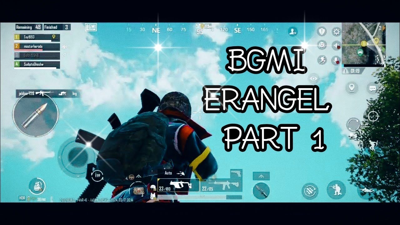 BGMI ERANGEL MAP 1#actiongame #hypergaming #indian #game #android #bgmi ...