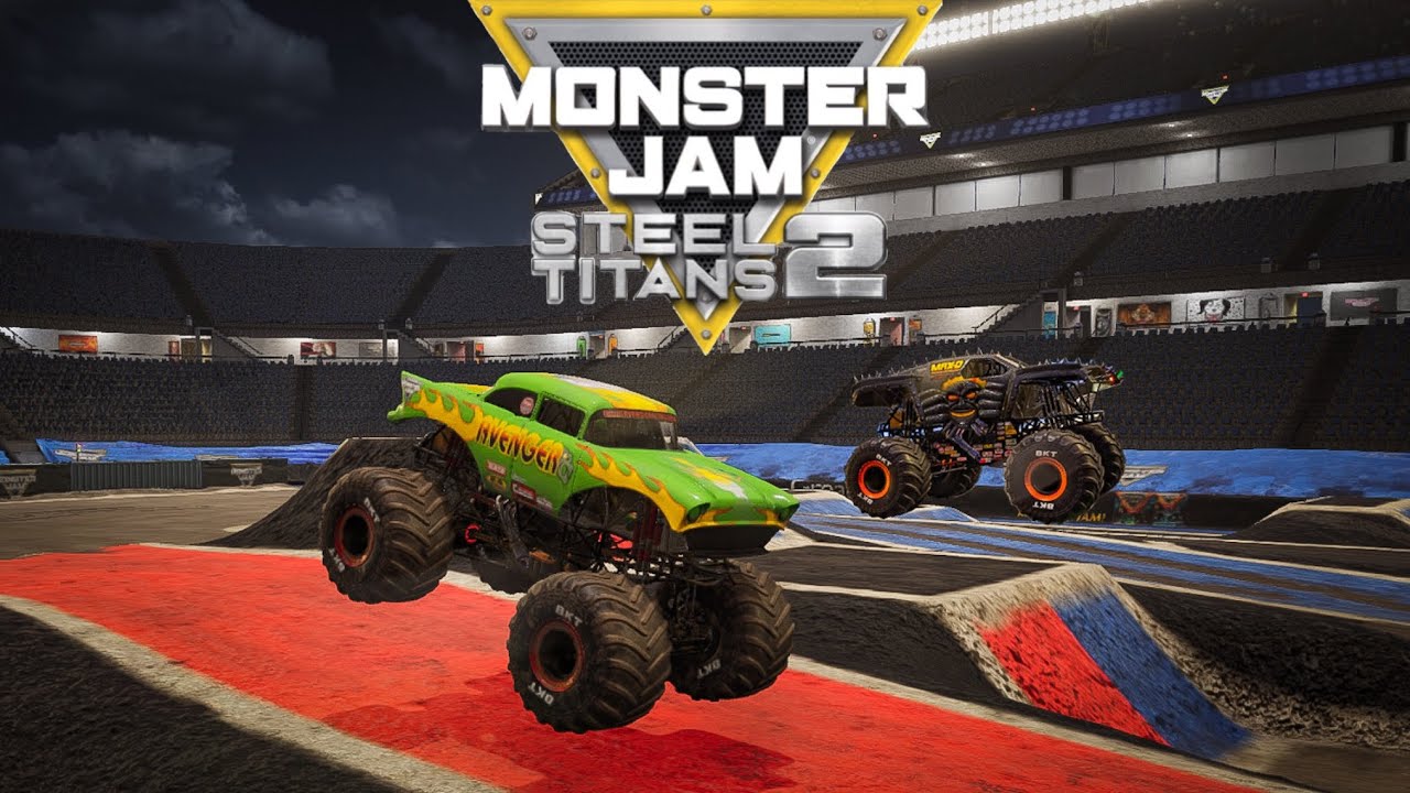 Monster Jam Steel Titans 2 - World Finals Head To Head 16 Truck Racing ...