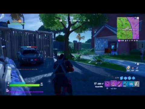 Fortnite ravenpool skin in action - YouTube