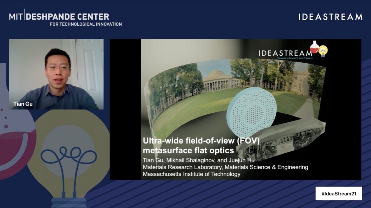 Ultrawide-Field-of-View Metasurface Flat Optics | IdeaStream 2021 - YouTube