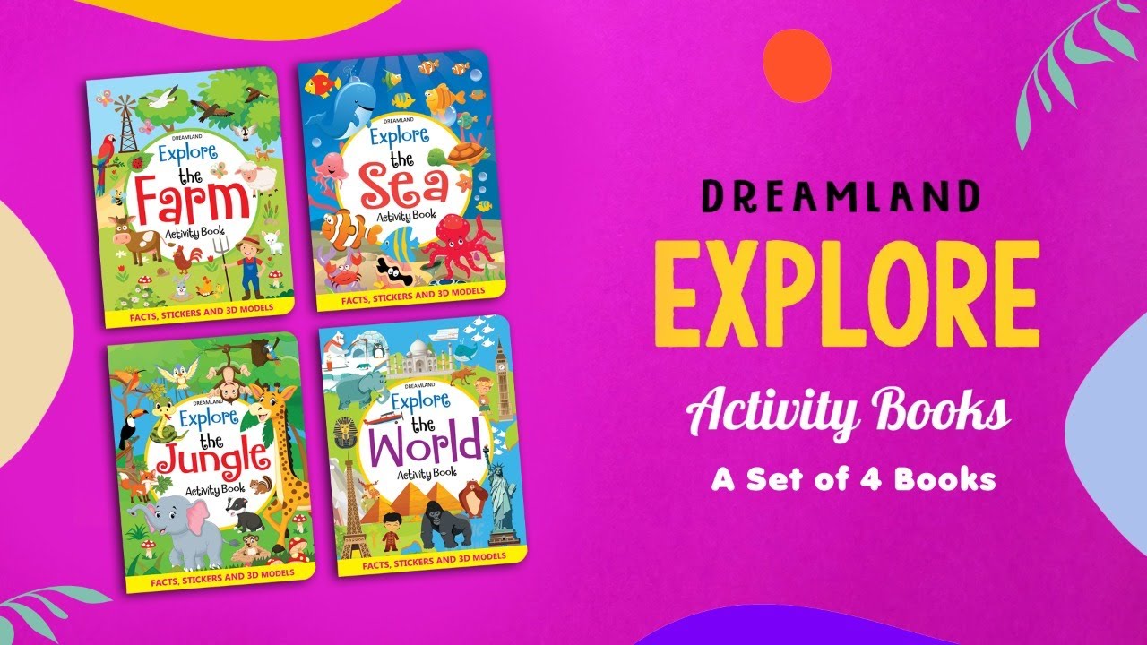 Explore Activity Book | Age 5 - 15 yrs | Interactive & Activity ...