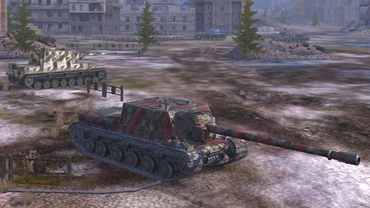 My ISU-152 gameplay, 4914 damaged, 4 kills | World of Tanks Blitz - YouTube