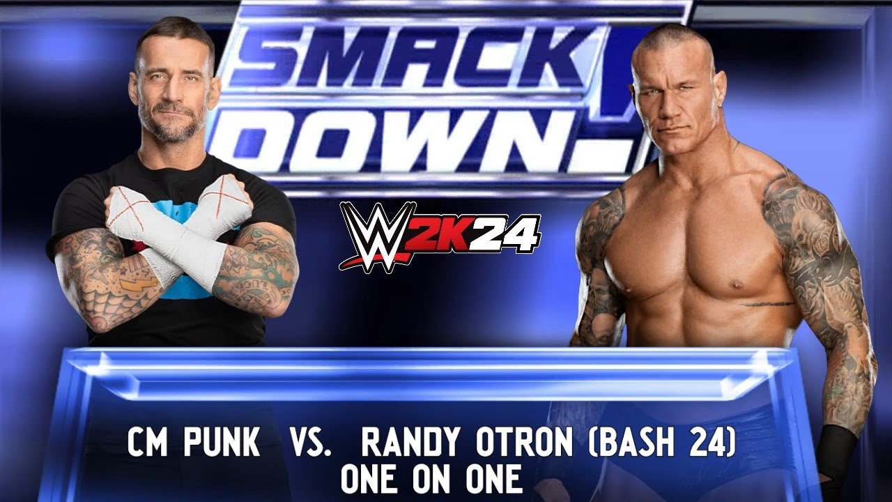 Full Match - Cm Punk vs Randy Orton: Smackdown | WWE 2k24 - YouTube