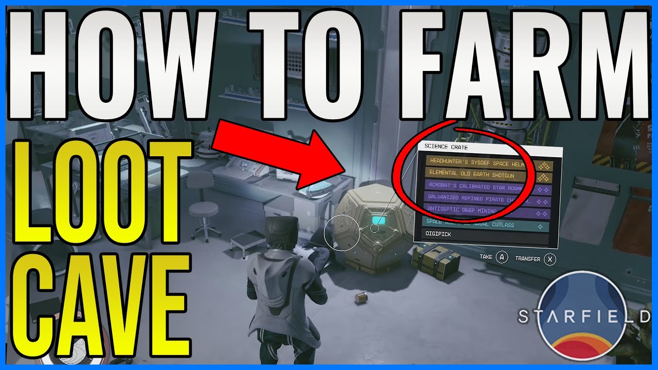 Starfield - EASIEST WAY TO LEGENDARY LOOT FARM - Starfield Legendary ...