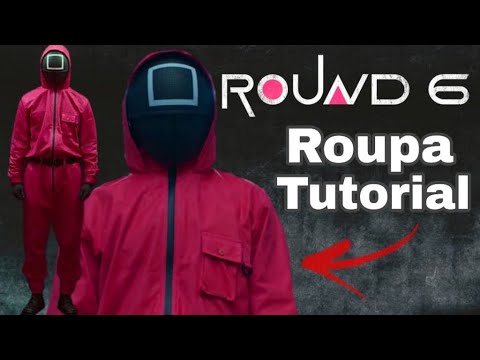 COMO FAZER Macacão/Roupa ROUND 6 (na maquina ou a mão) - Tutorial ...