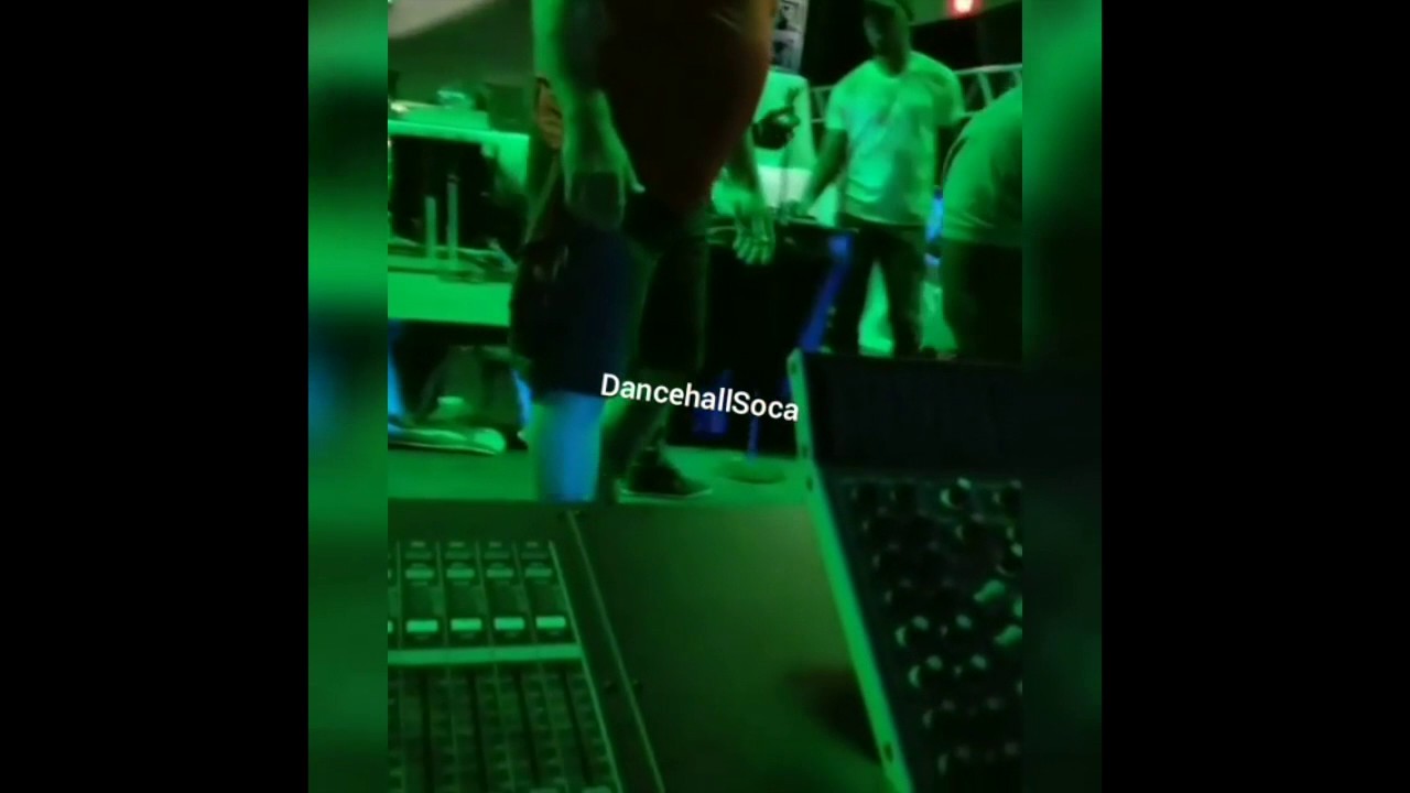 Soca artist Destra injured while performing on stage in Bermuda - YouTube