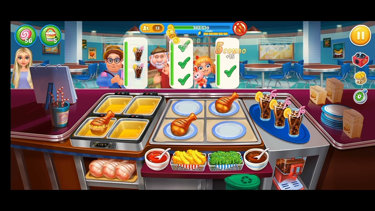 Crazy Chef Gameplay - Mobile Cooking Games - YouTube