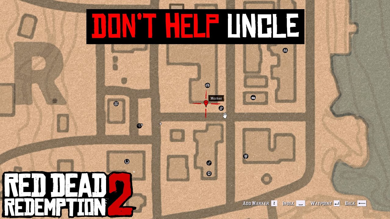 The best way to help uncle - RDR2 - YouTube