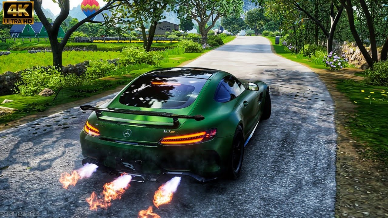 Racing Master Mercedes-AMG GT R Coupé (4K) Max Graphics Gameplay - YouTube