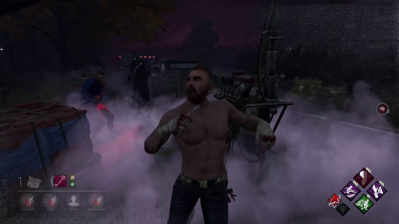 Dead by Daylight #343 - Sexy shirtless David and the crazy (good ...