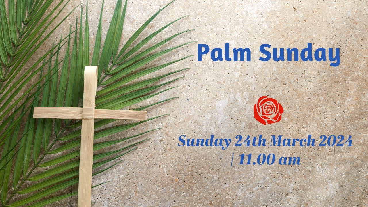 Catholic Mass - Palm Sunday - 24th March 2024 - YouTube