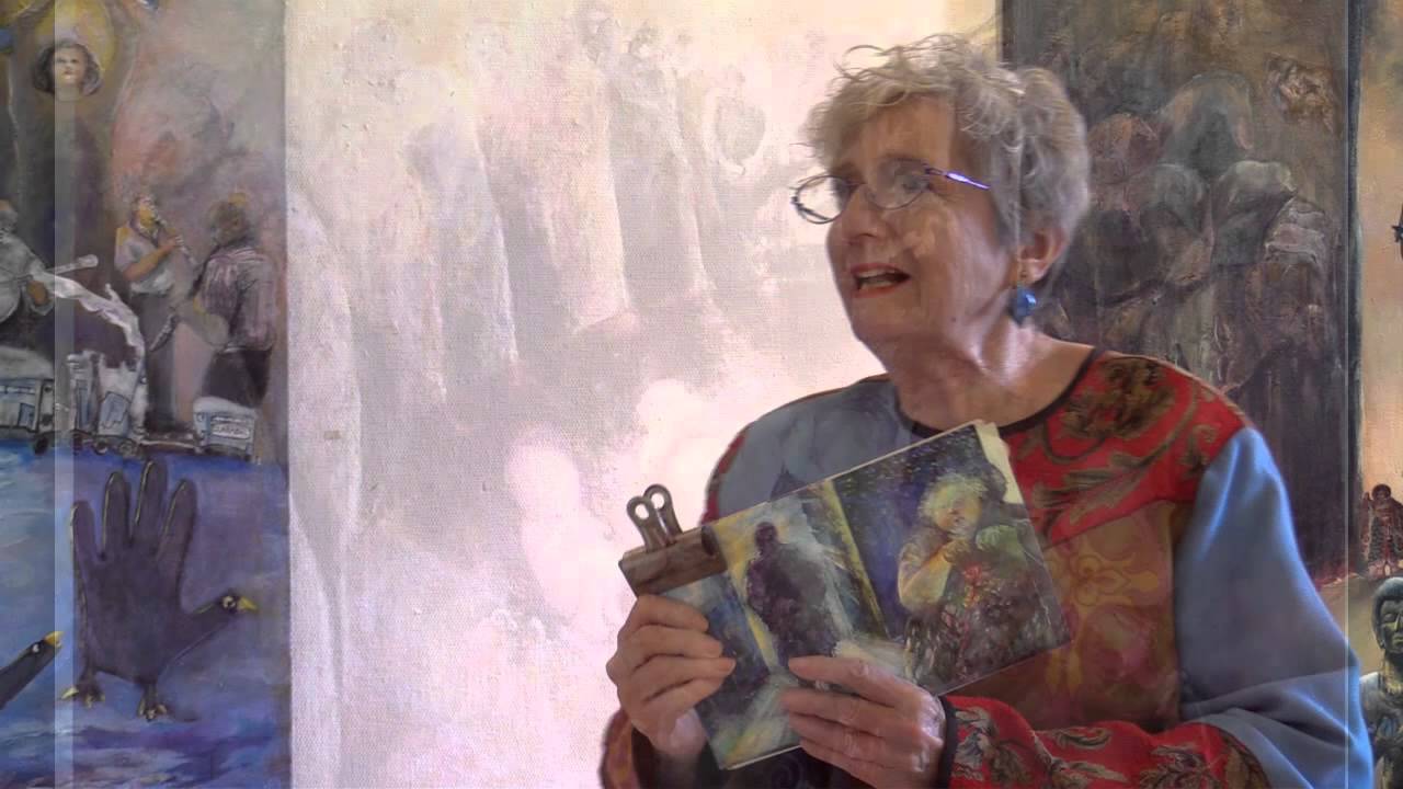 Recalculation: Past & Present - Judith Jaffe Art Exhibit - YouTube