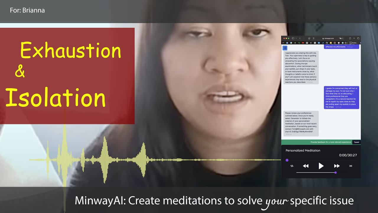 Exhaustion & Isolation (AI Assisted Meditation) - YouTube