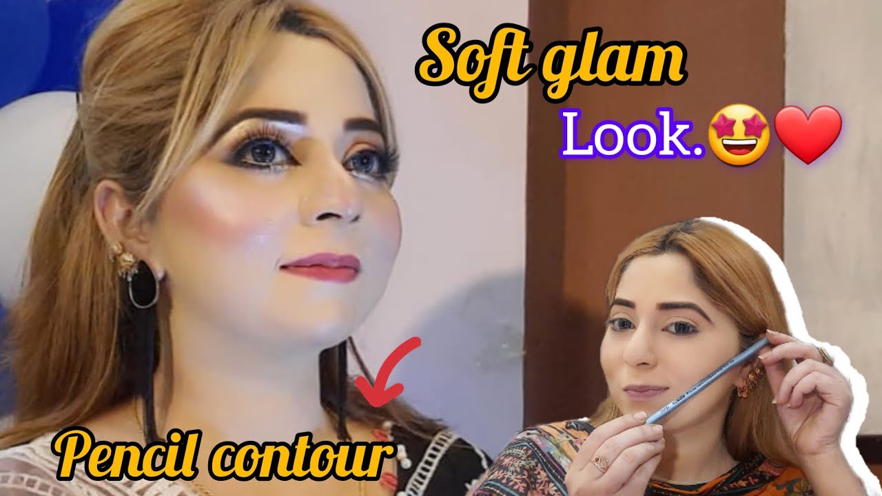 VIRAL pencil contour hack😍||step-by-step glamours eye method ️|@danialmazhar - YouTube