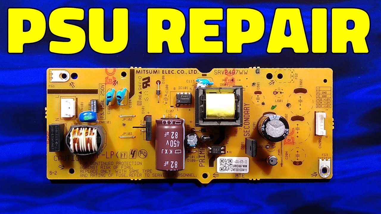 Diagnosing a faulty PSU - YouTube