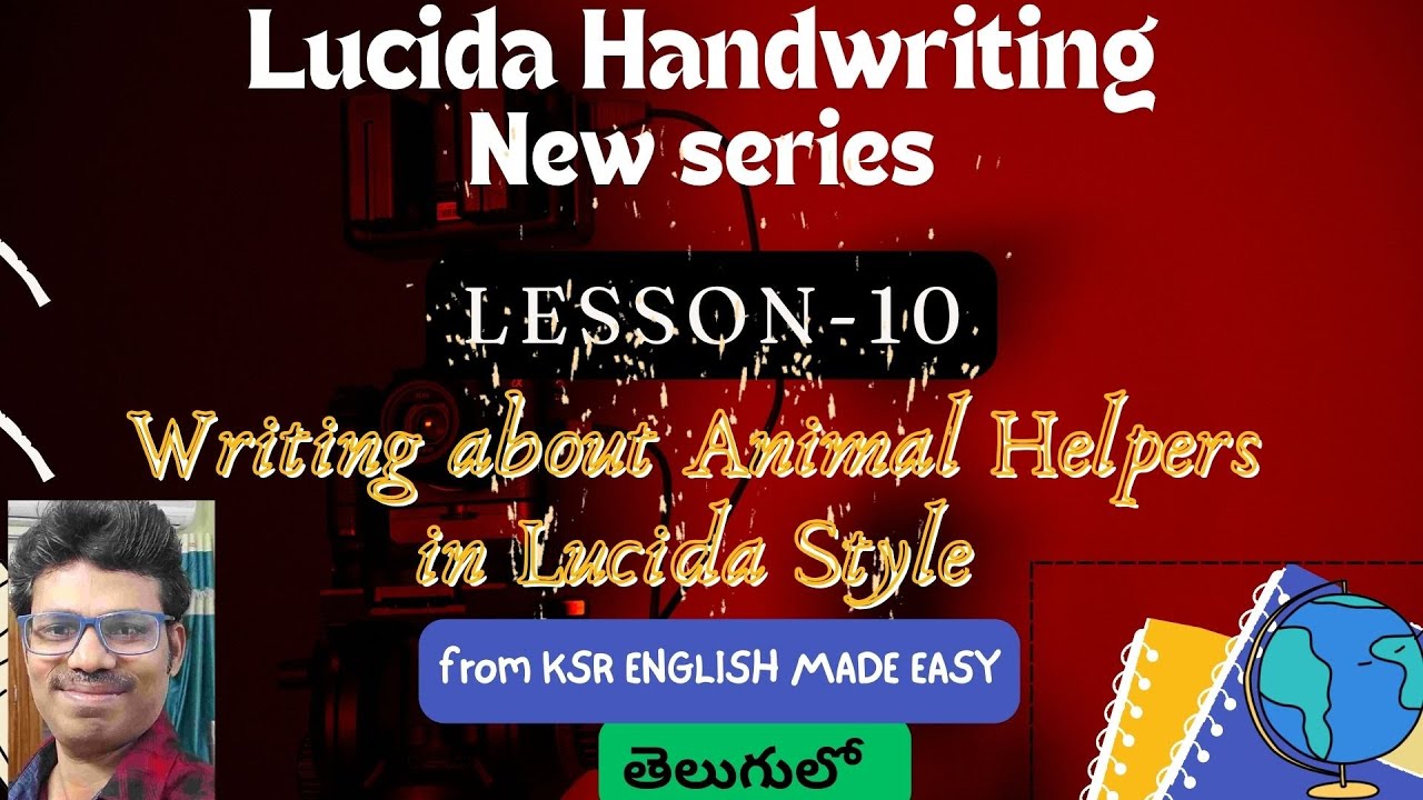 Lucida Handwriting New Series - Lesson_10 - YouTube