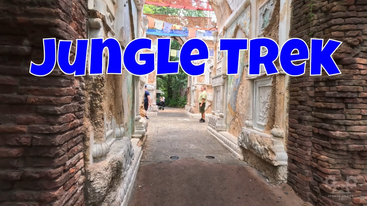 Maharajah Jungle Trek At Walt Disney World's Animal Kingdom In 4k - YouTube