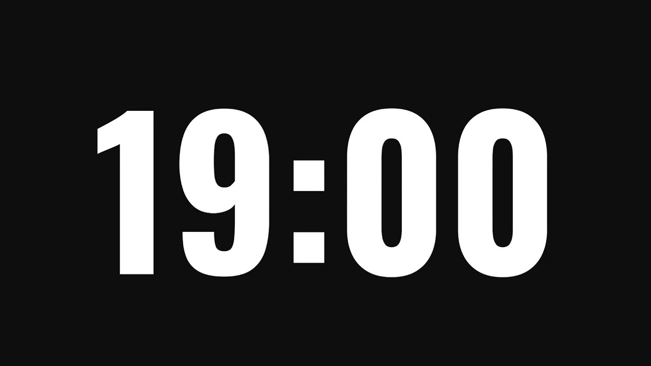19 Minute Timer - YouTube