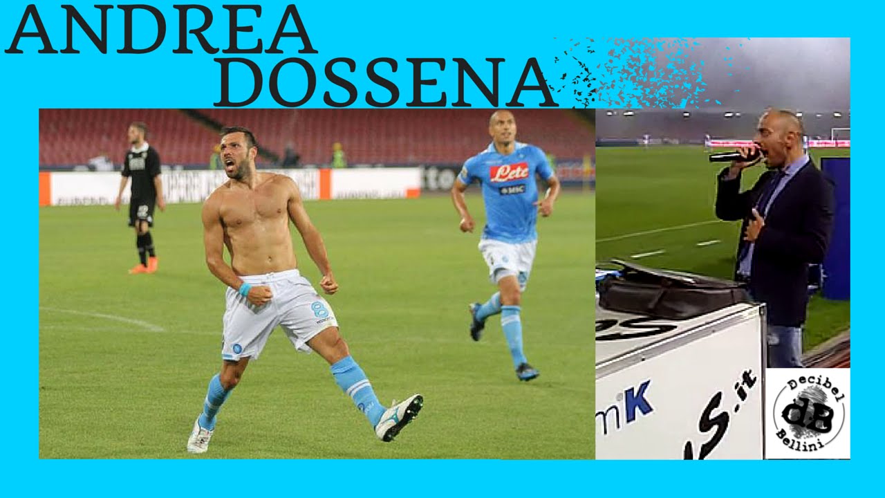 gol doppietta Andrea Dossena Napoli Siena Stadio San Paolo Serie A 2011 ...