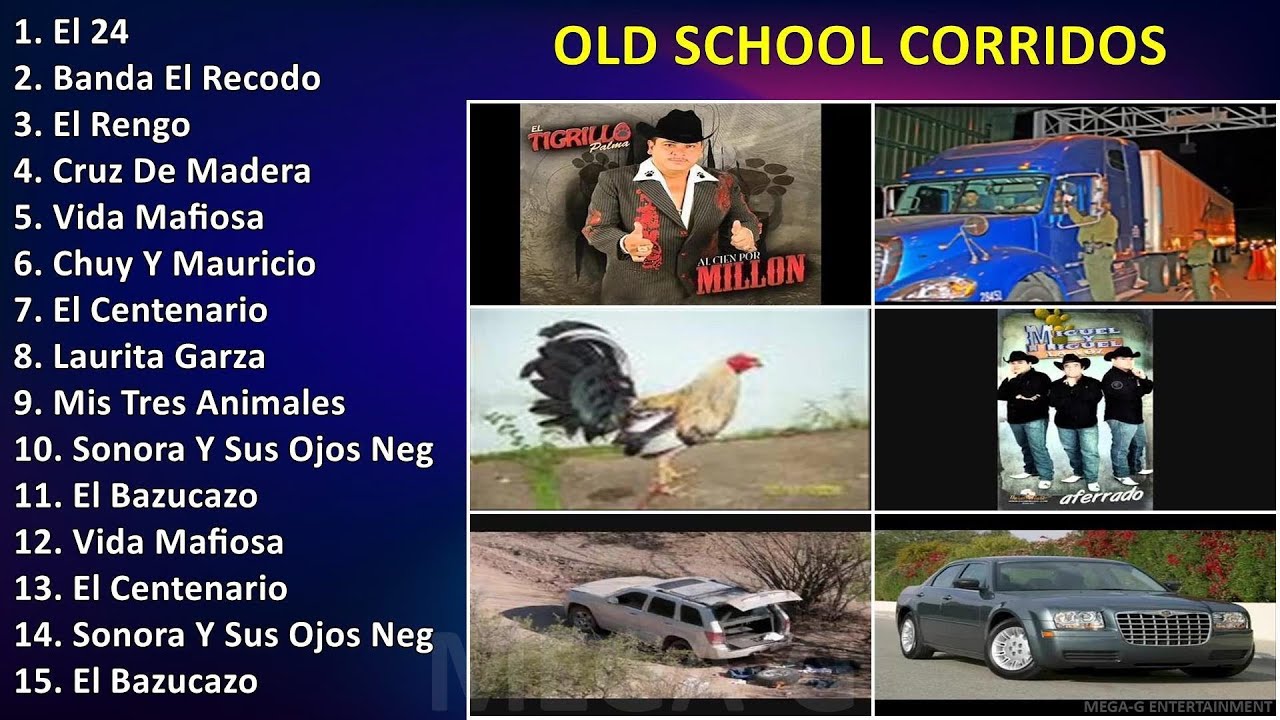 Old school corridos ~ Sus Mejores Éxitos - YouTube