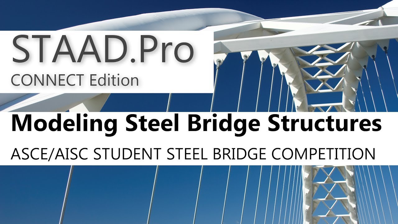 Assigning Specifications & Supports in STAAD.Pro CONNECT Edition - YouTube