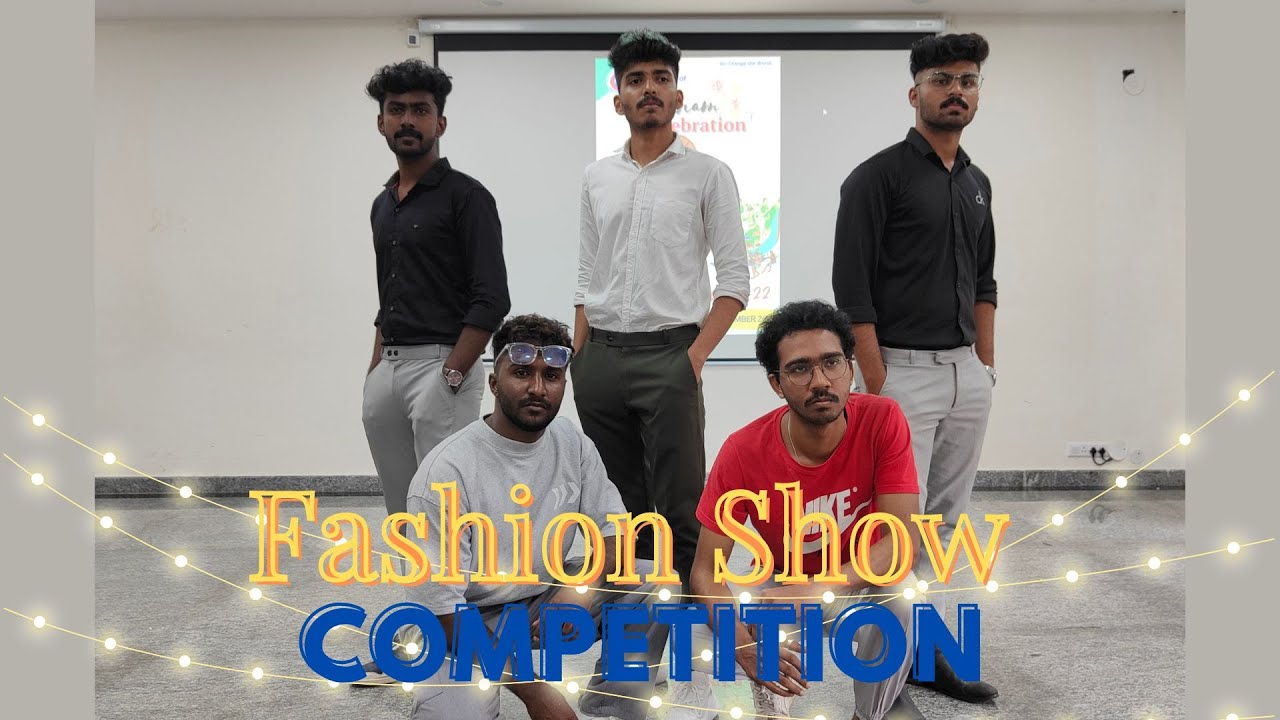 Ramp Walk | Thithithara 2k22 | Onam Celebration - YouTube