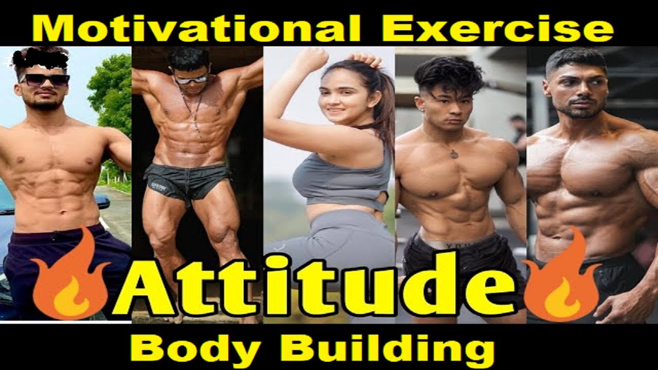 Body Building Motivational Exercise in Gym | Tik Tok | Reels | Body ...