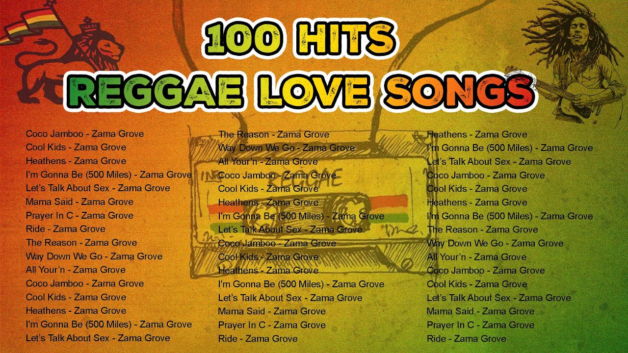 100 HITS Reggae Love Songs 💓 Chillout Hawaiian Reggae Music 2025 🌤️ ...