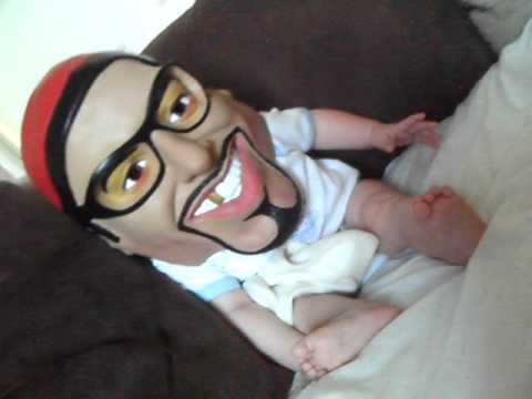 alfie g baby in da house ali g mask funny baby - YouTube