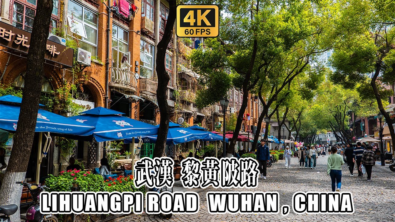 4K Virtual Walking Tour 4K HDR City Walk | Li Huangpi Road, Wuhan ...