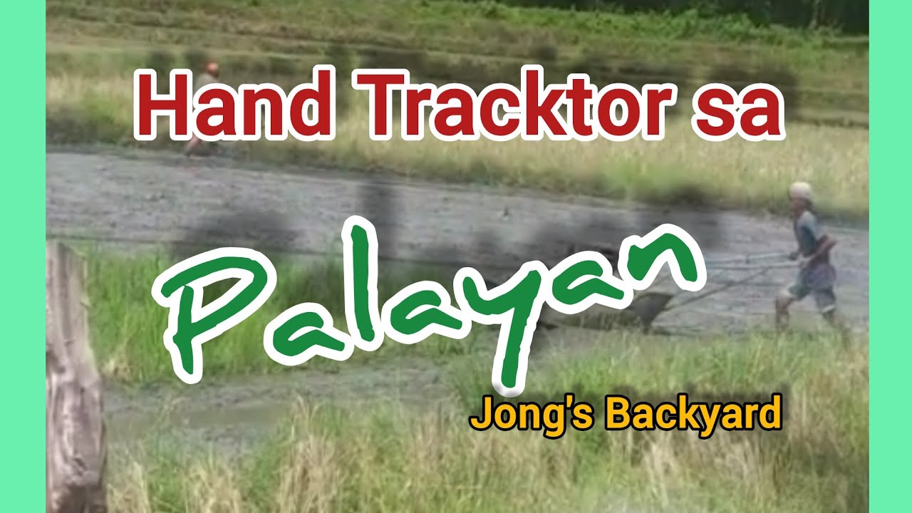 Hand Tractor sa Palayan ㅣ - YouTube