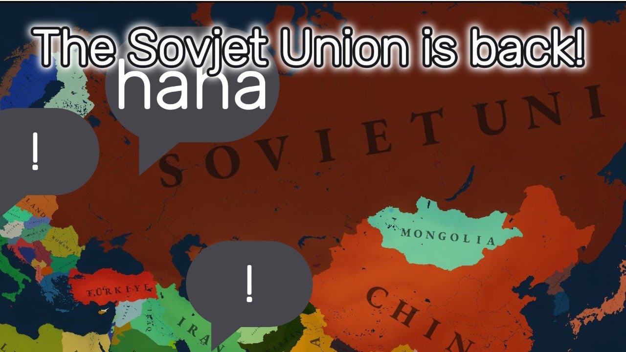 what if the Soviet Union came back in modern day (Age of History 3 ...